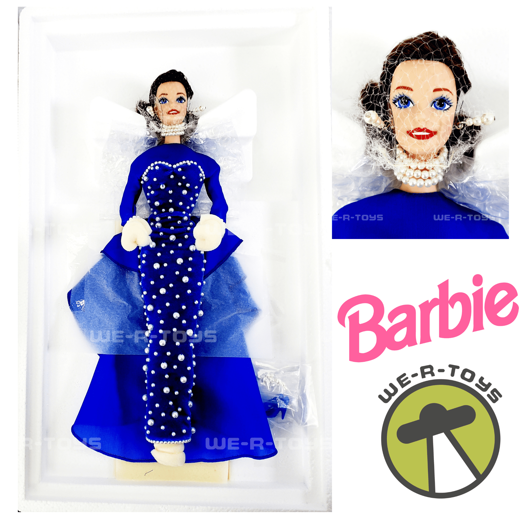 Limited Edition Evening Pearl Barbie, Presidential Porcelain Collection ...