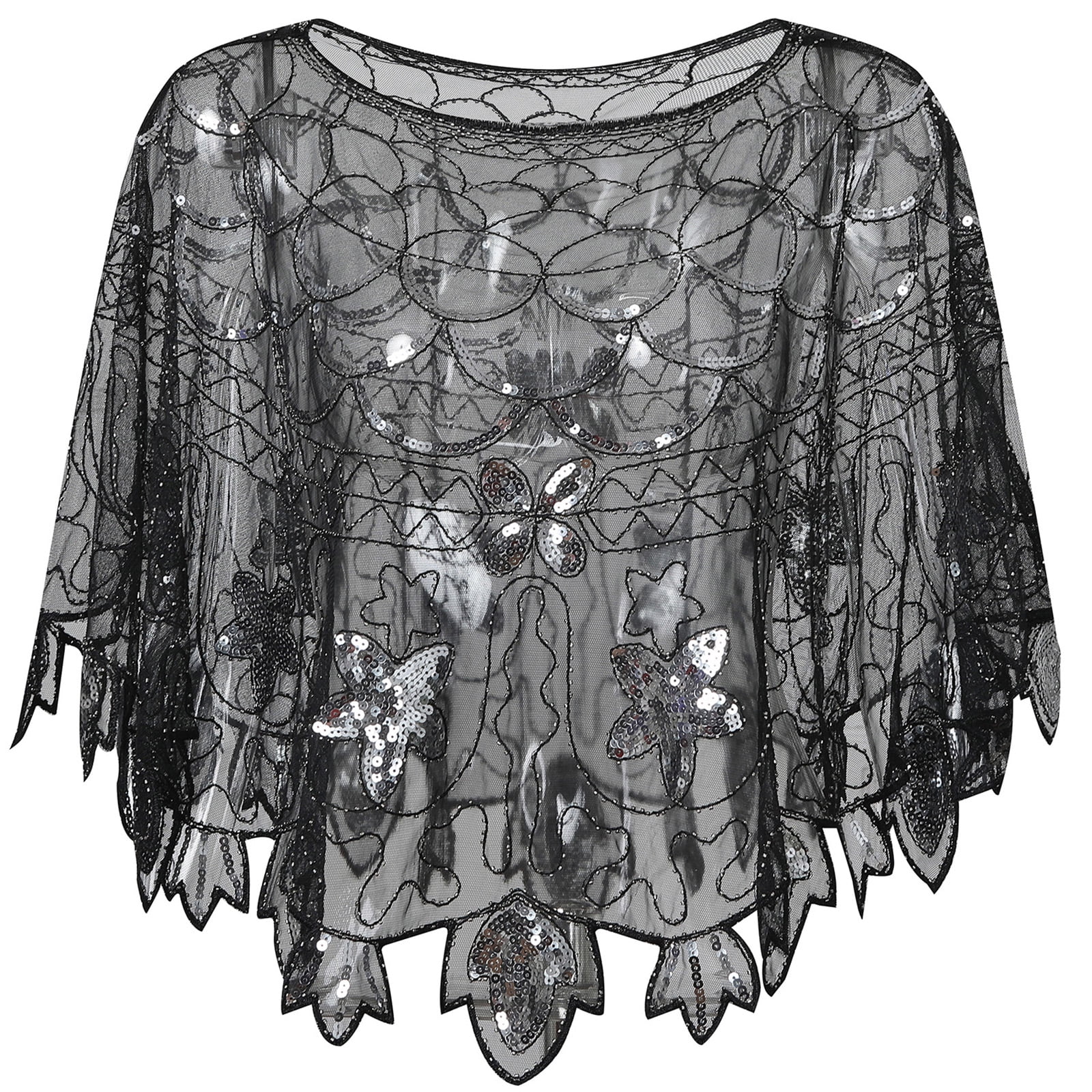 Evening Shoulder Cover Up Shawl Shrug Wrap Scarf or Jacket Over Dress ...