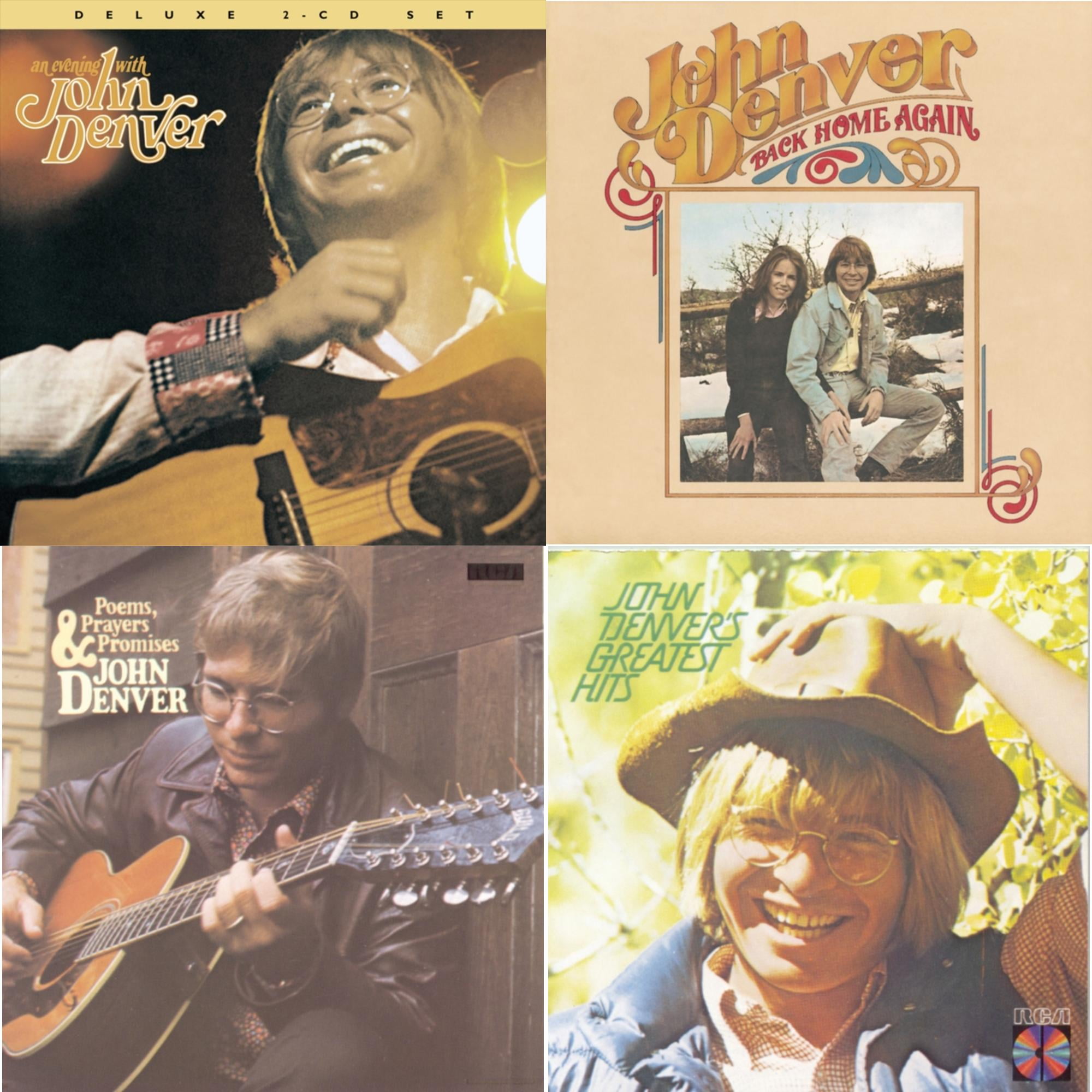 Evening With John Denver & Back Home Again & Poems Prayers & Promises ...