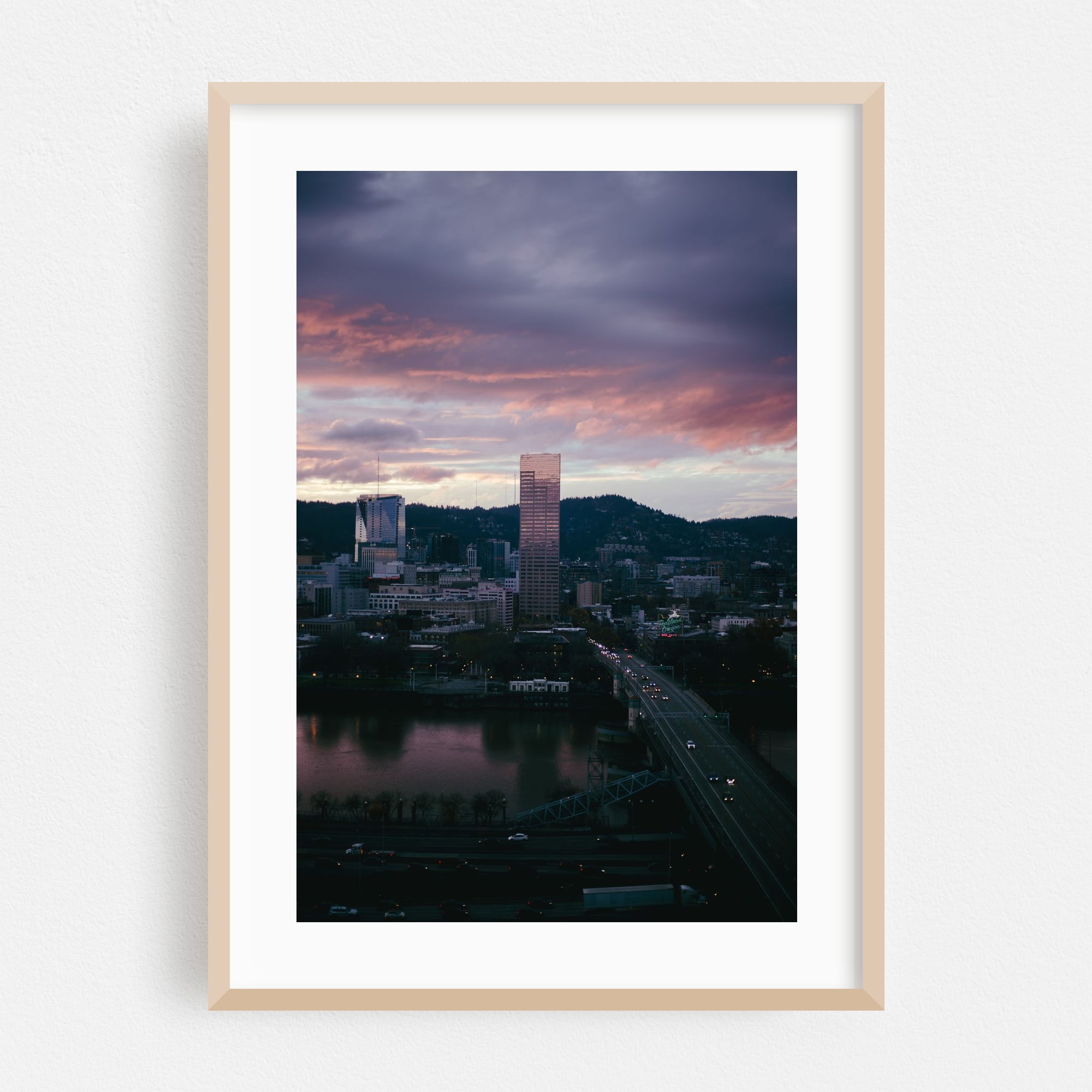 Evenings in Portland - Portland Oregon Photography Cityscape Skyline ...