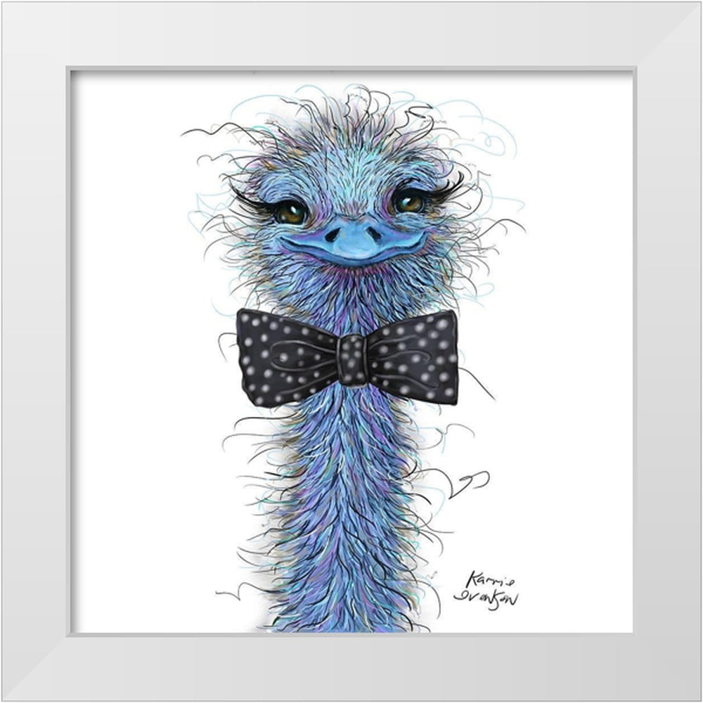 Evenson, Karrie 12x12 White Modern Wood Framed Museum Art Print Titled ...