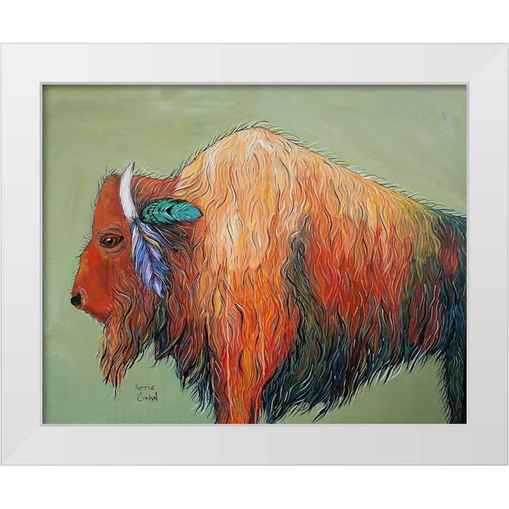 Evenson, Karrie 18x15 White Modern Wood Framed Museum Art Print Titled ...