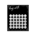 Event Countdown Board / 10" x 12" Chalkboard Style Calendar Countdown ...