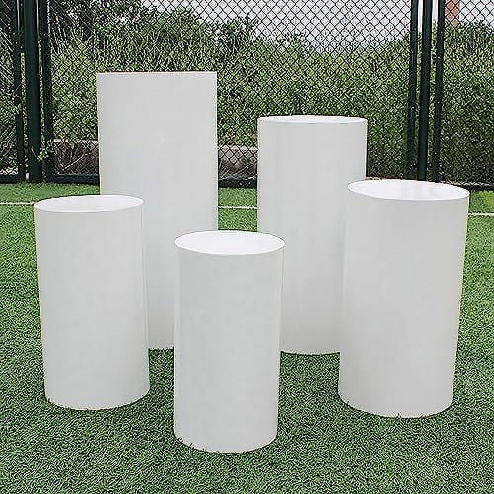 Event Decor Round Cylinder Stand Pedestal Display,Metal Cylinder ...
