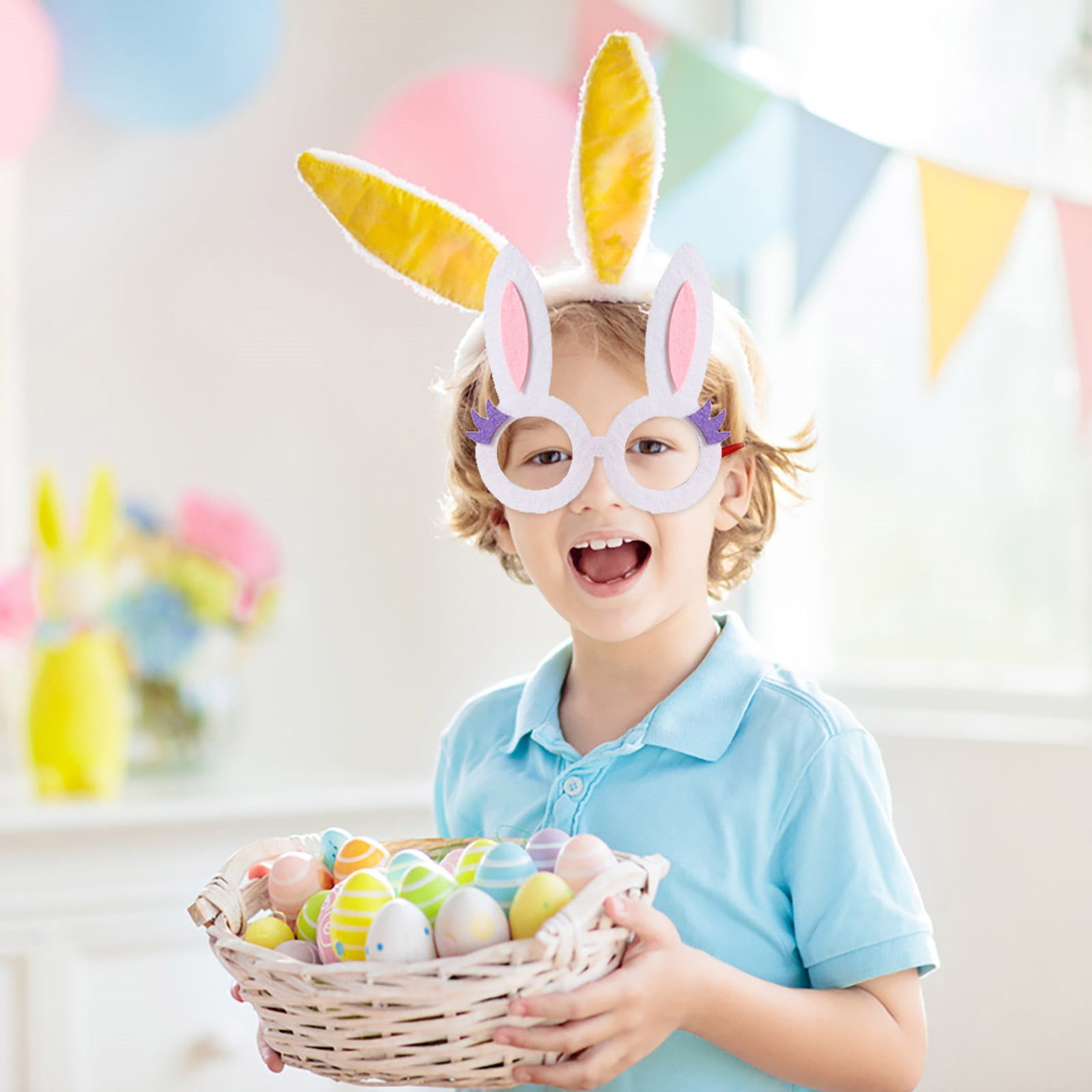 Event Decorations,Easter Party Cosplay Novelty Design No Glasses Kids ...