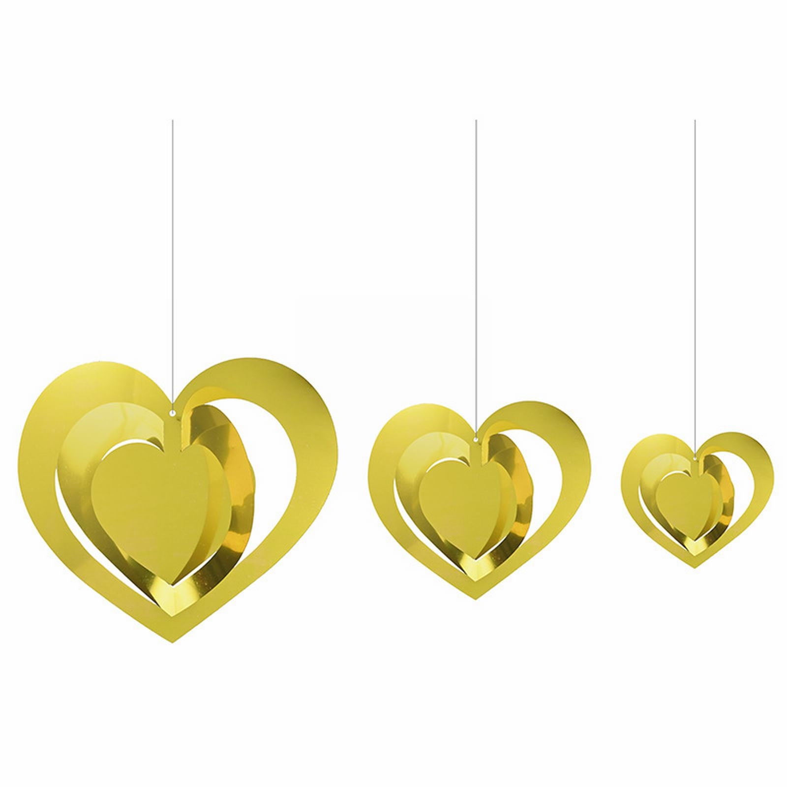 Event Dress for Women Valentine'S Day Decorations Heart Shaped Garlands ...