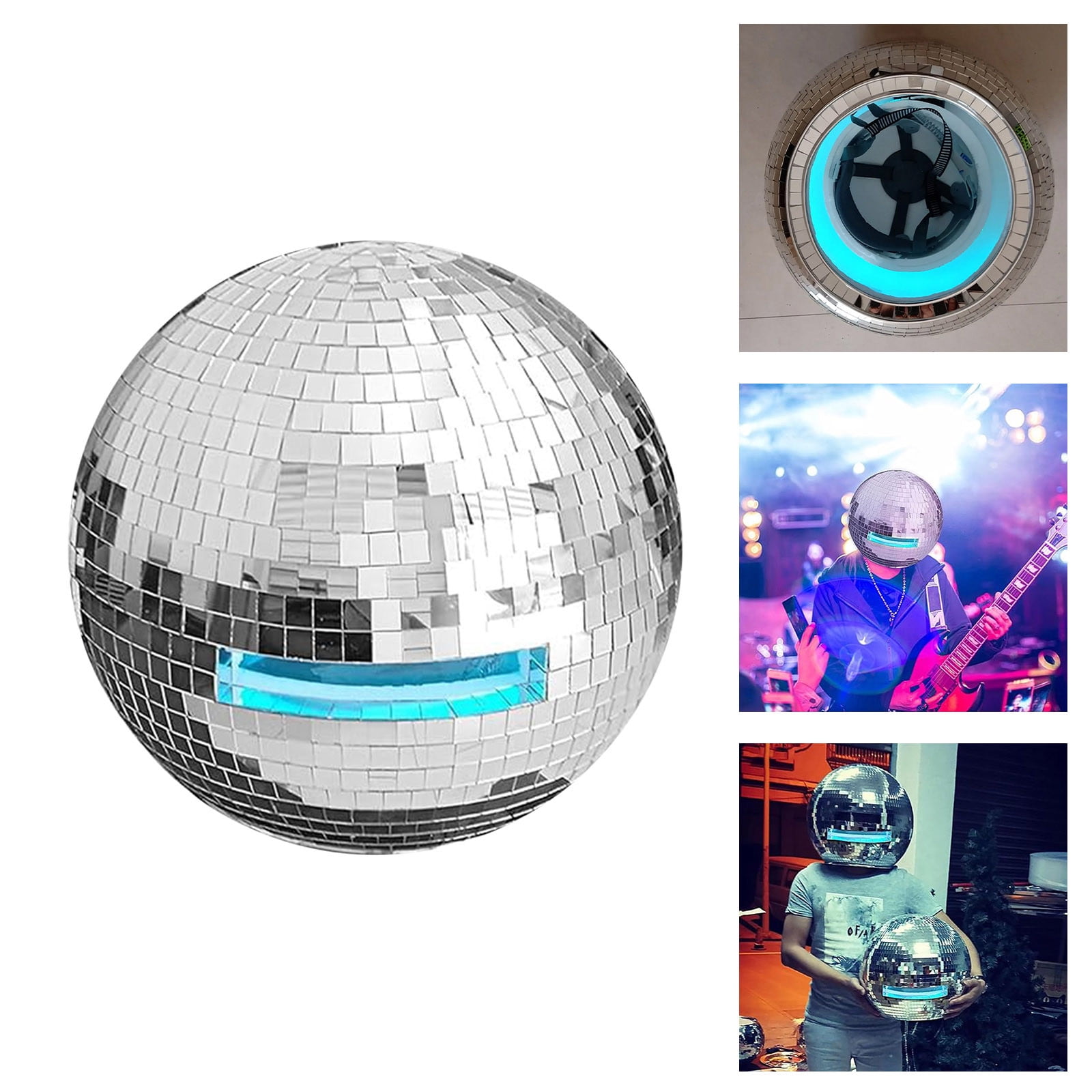 Event & Party Disco Sparkling Disco Decoration Glass Reflective ...