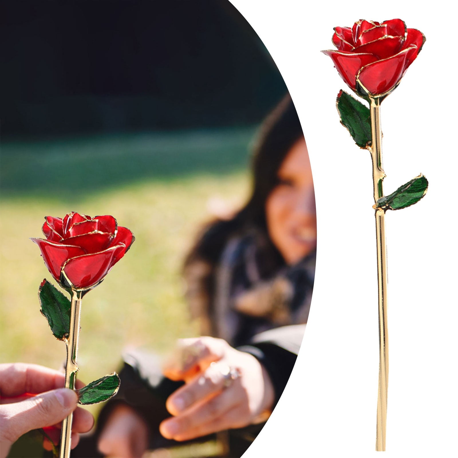 Easter Clearance Event & Party - Gold Rose Valentines Day for Her Women ...