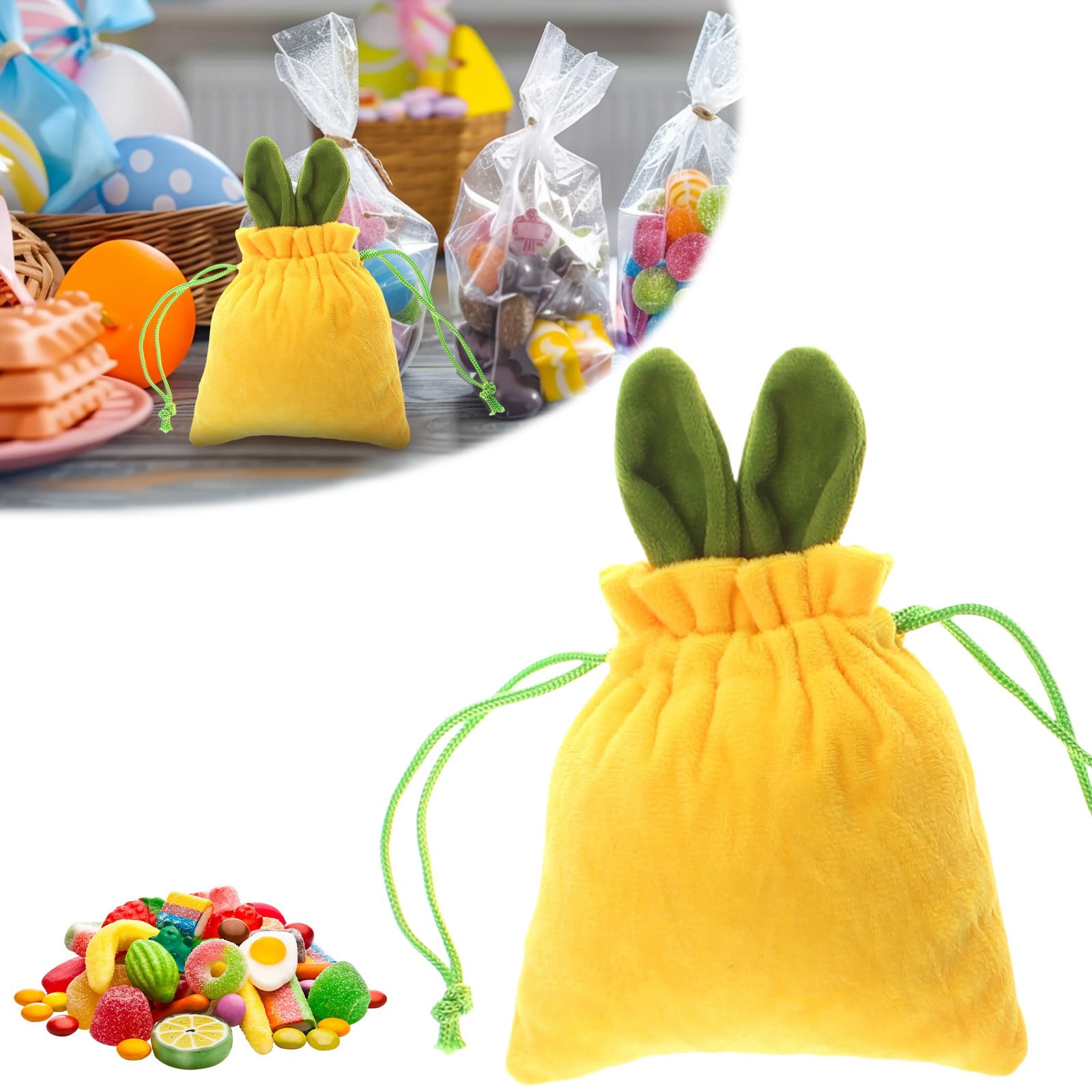 Event & Party Supplies,Bunny Cloth Bags Bunny Bags For Birthday ...