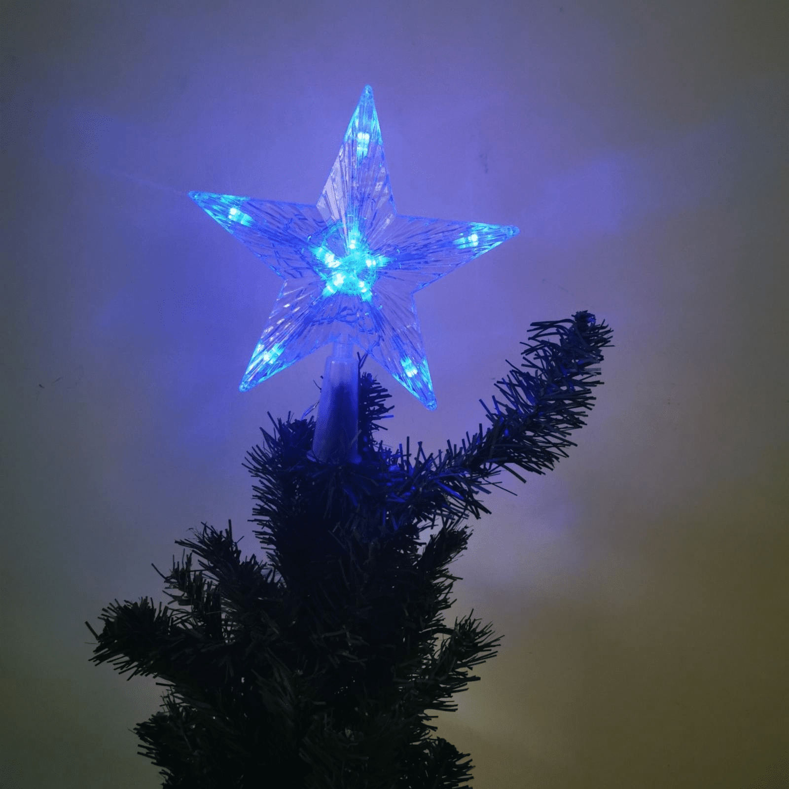 Event & Party Supplies,Christmas Tree Topper With LED Light Five ...