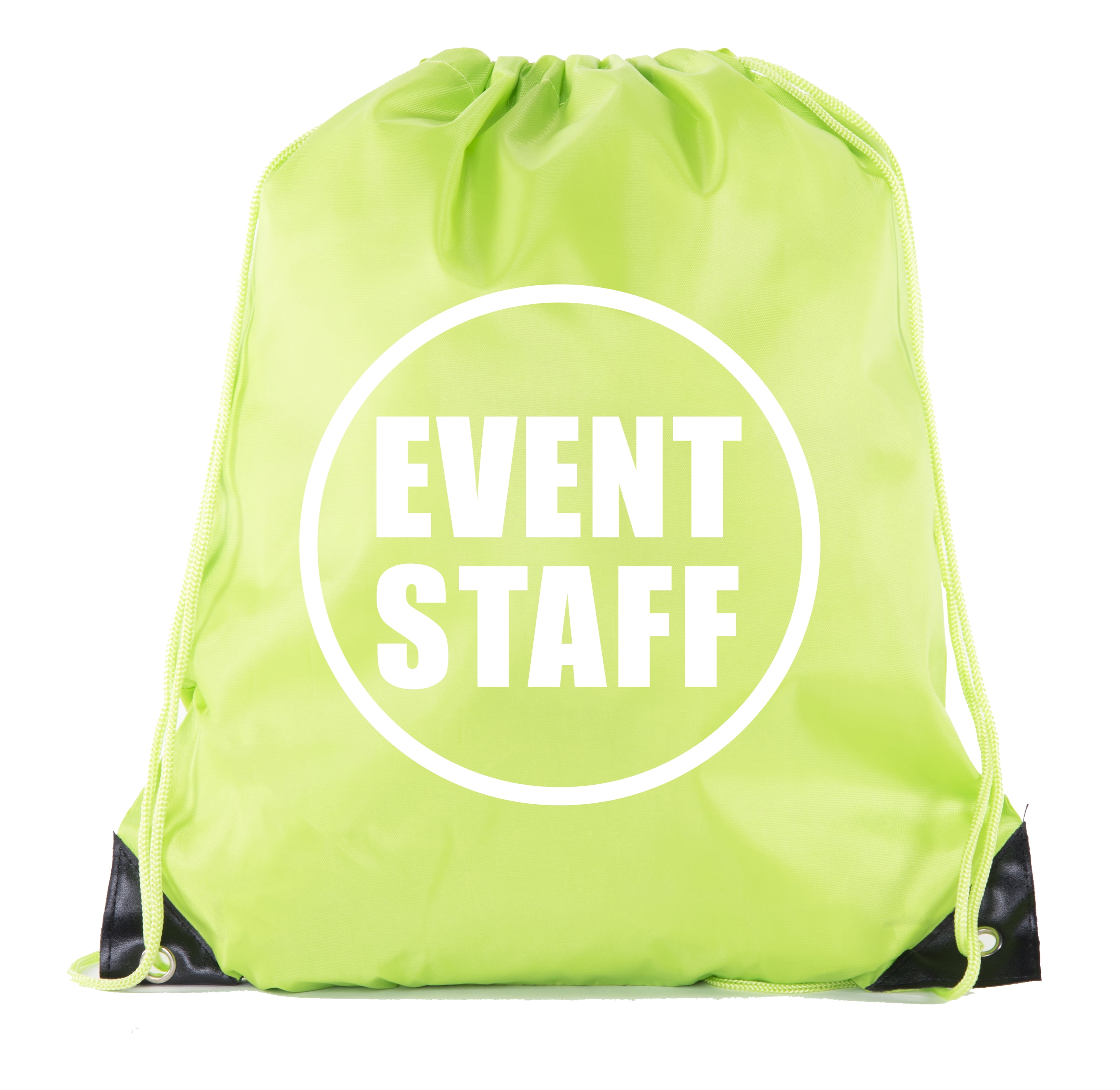 Event Staff Drawstring Backpacks, Crew Bags for Emergency Kits, & Water ...