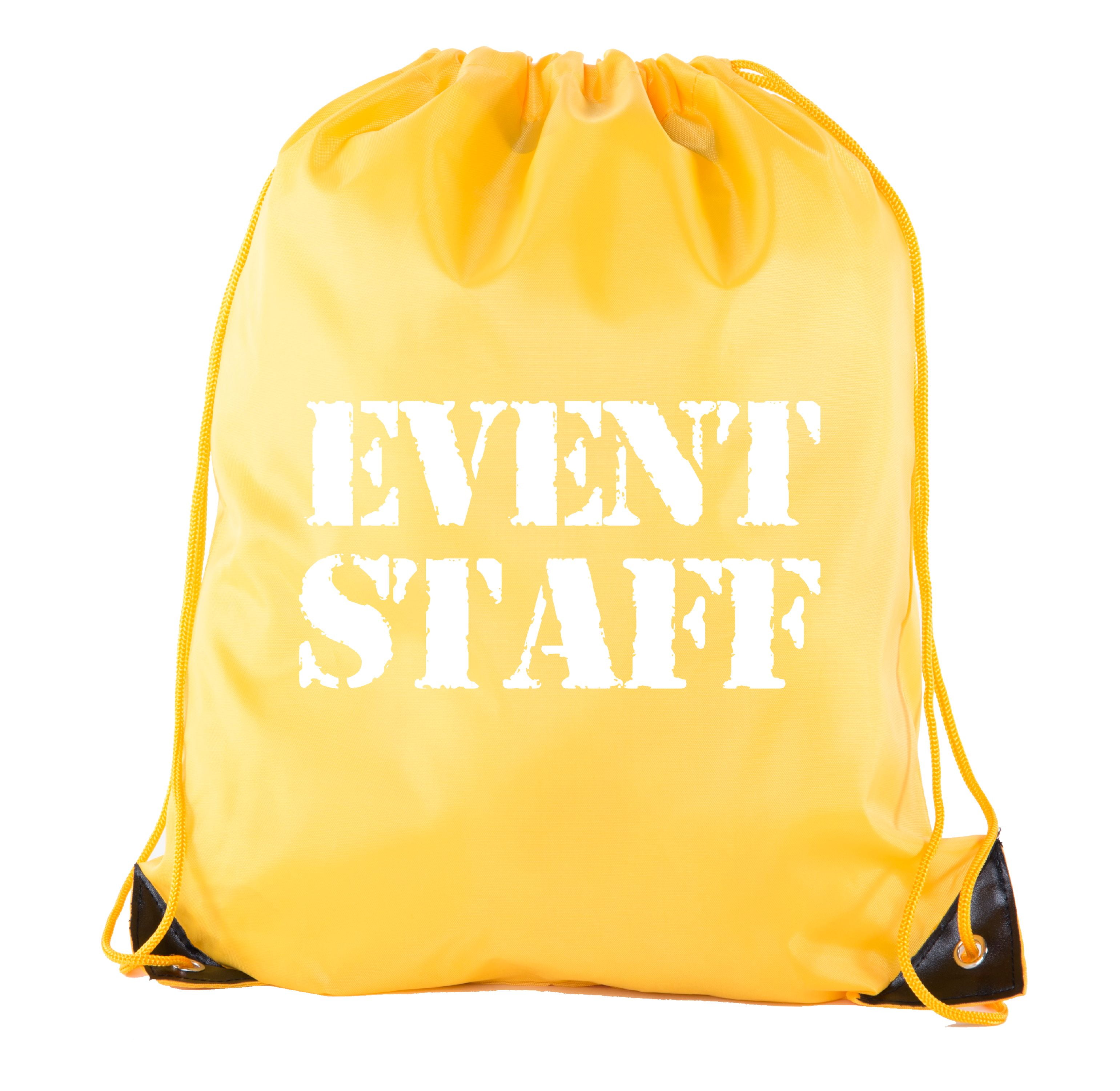 Event Staff Drawstring Backpacks, Crew Bags for Emergency Kits, & Water ...