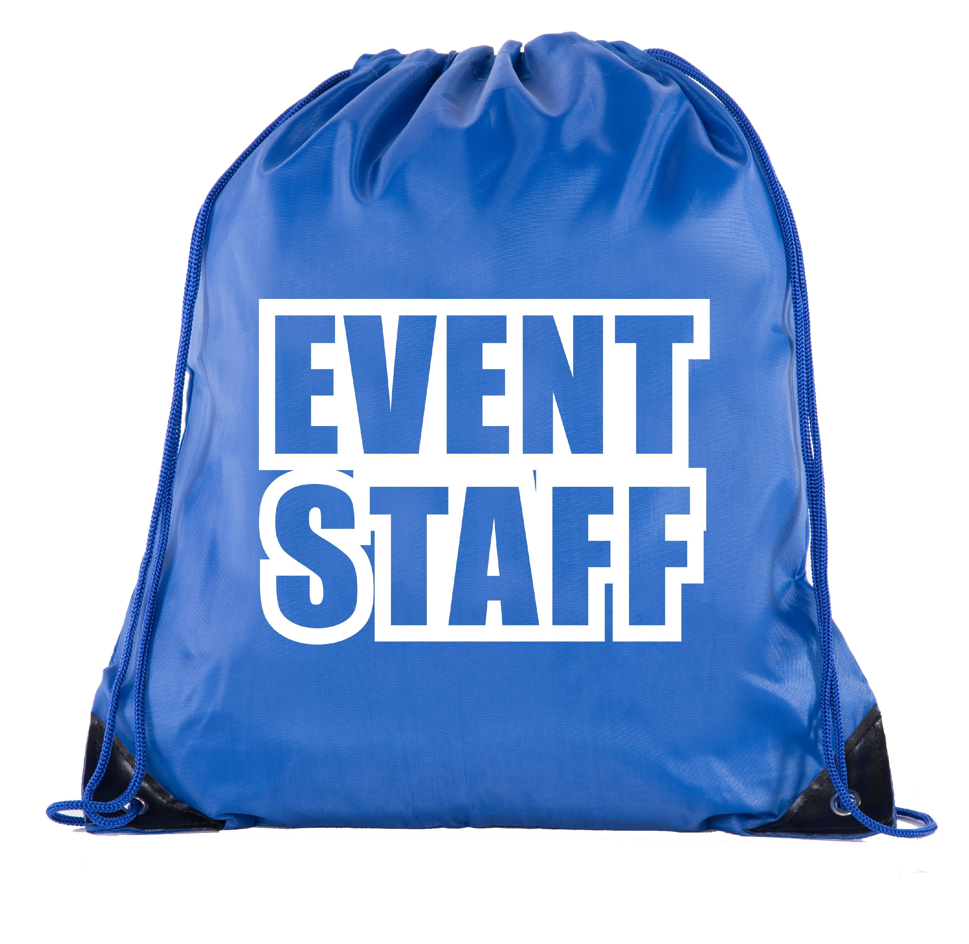 Event Staff Drawstring Backpacks, Crew Bags for Emergency Kits, & Water ...