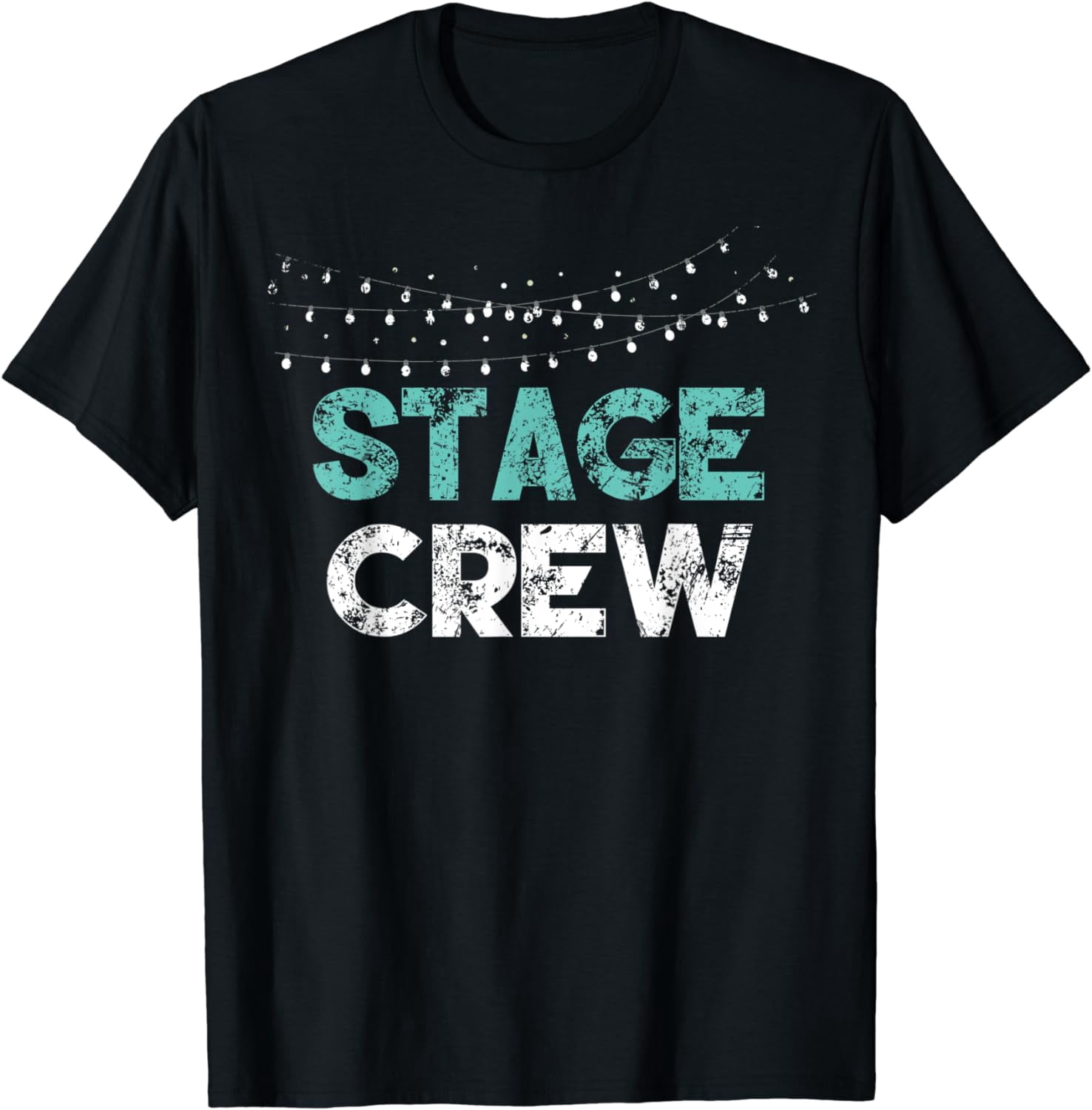 Event & Staff Matching Tees Distressed Vintage Retro Stage Crew T-Shirt ...