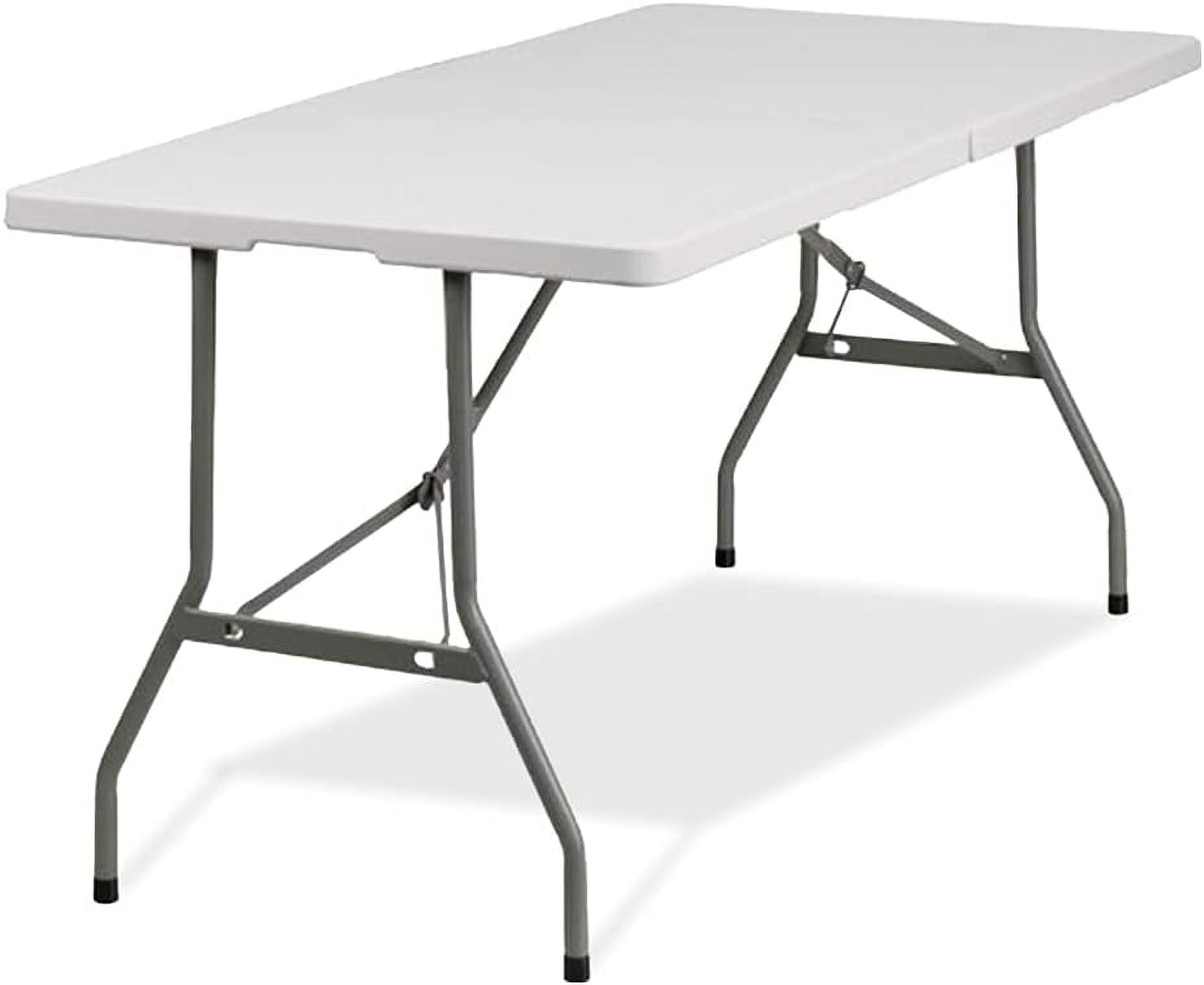 EventStable Titan Series Plastic Bi-Folding Table - Lightweight Folding ...