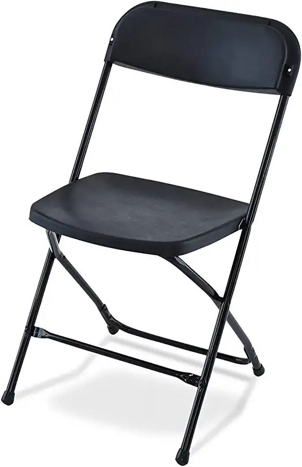 EventStable TitanPRO Black Plastic Folding Chair - Lightweight Foldable ...