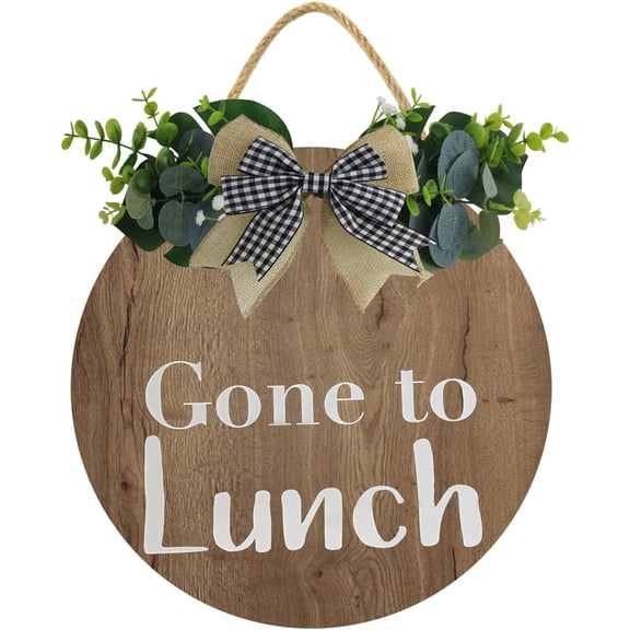 Closed Lunch Sign