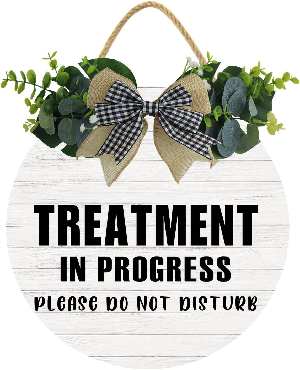 Eveokoki 11" Office Wall Decor,Treatment In Progress Please Do Not ...