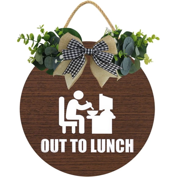 Out Lunch Signs