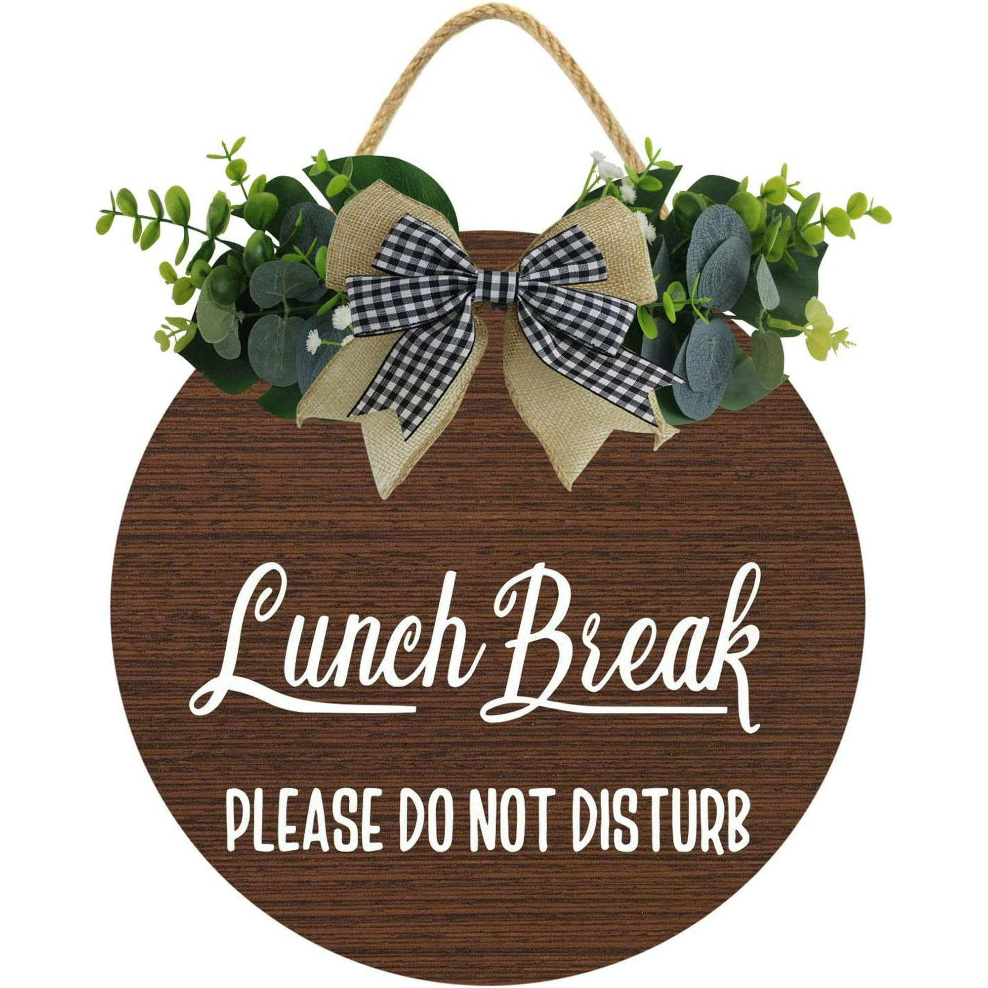 Office Closed For Lunch Sign