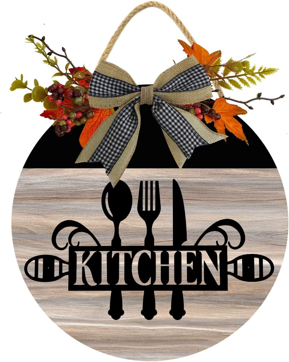 Eveokoki 11" Sign, Kitchen Sign,Rustic Wooden Kitchen Sign,Farmhouse ...