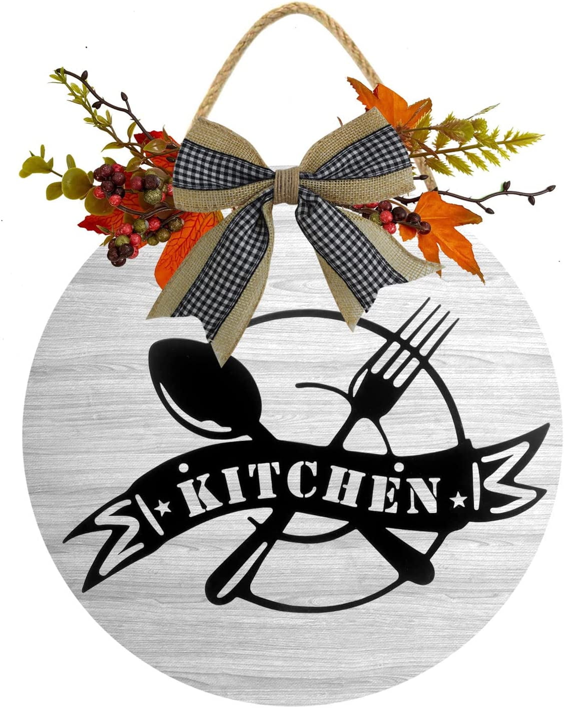 Eveokoki 11" Sign, Wood Kitchen Sign,The Heart of Home, Kitchen Signs ...