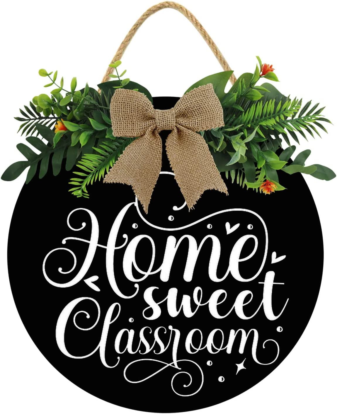 Eveokoki 12" Home Sweet Classroom Decor for Farmhouse Porch Decorations ...