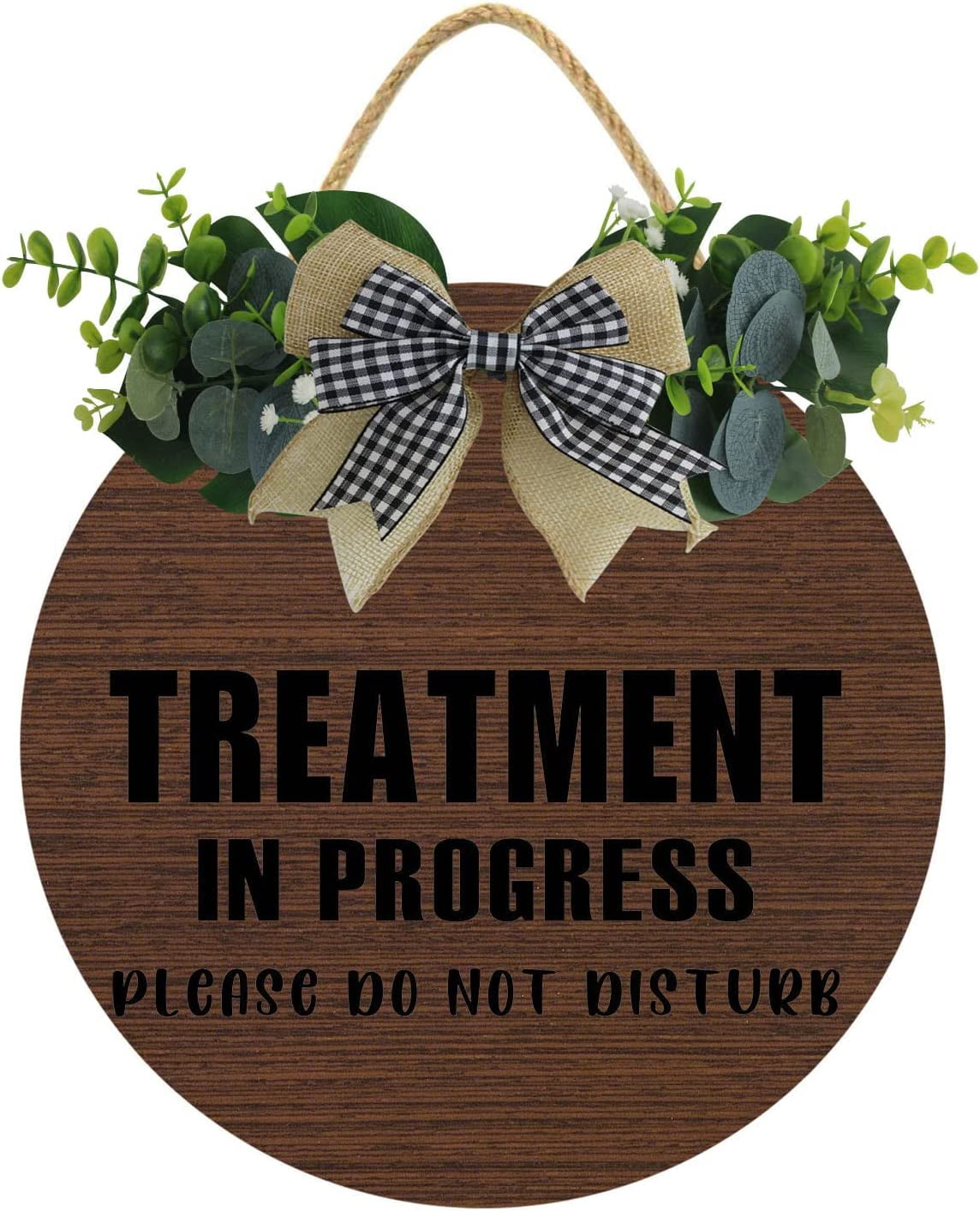 Eveokoki 12" Office Wall Decor,Treatment In Progress Please Do Not ...