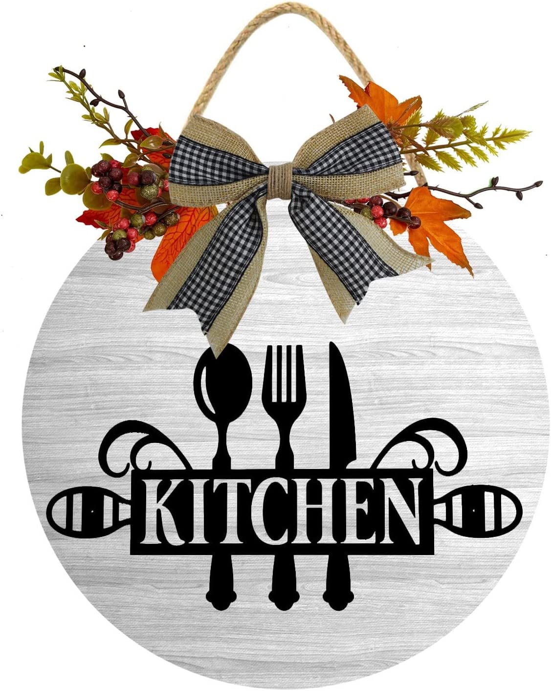 Eveokoki 12" Sign, Kitchen Sign,Rustic Wooden Kitchen Sign,Farmhouse ...