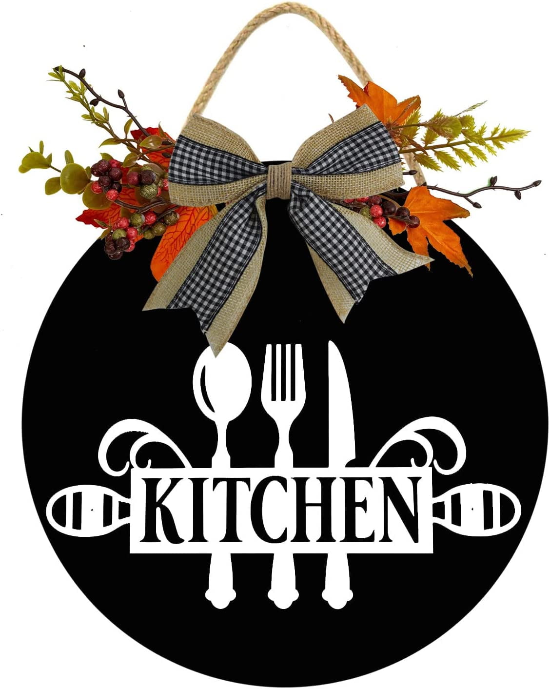 Eveokoki 12" Sign, Kitchen Sign,Rustic Wooden Kitchen Sign,Farmhouse ...