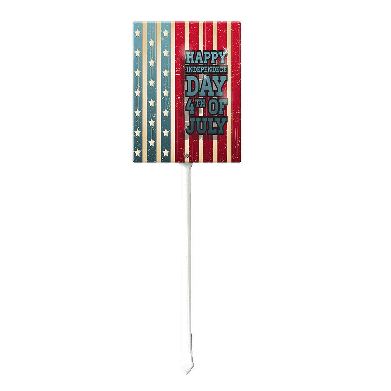 Eveokoki 4th of July Yard Signs 4th Of July Yard Sign Independence Day ...