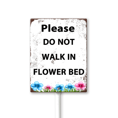 Eveokoki 8x12 inch Native Plants Grow Here Yard Sign with Stakes 12.8 ...