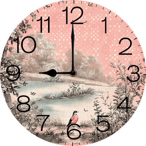 Eveokoki Bird Wall Clock, Contemporary Home Decor Easy to Read Wall ...