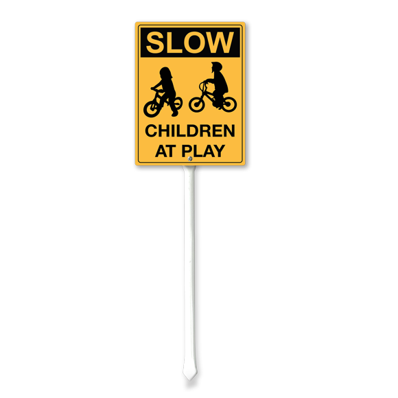 Children At Play Safety Signs