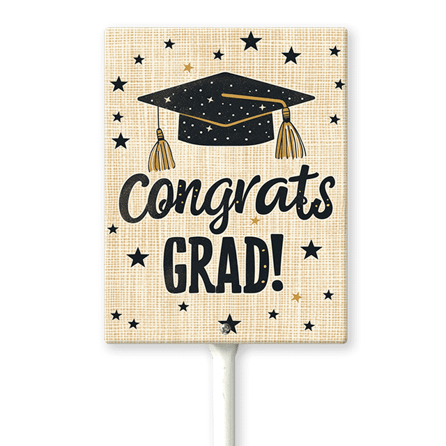 Eveokoki Congrats Grad Decorative Signage, 8x12 Inch Aluminum ...