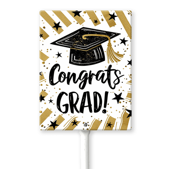 Eveokoki Congrats Grad Decorative Signage, 8x12 Inch Aluminum ...