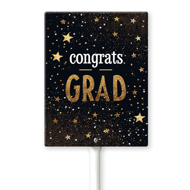 Eveokoki Congrats Grad Decorative Signage, 8x12 Inch Aluminum ...