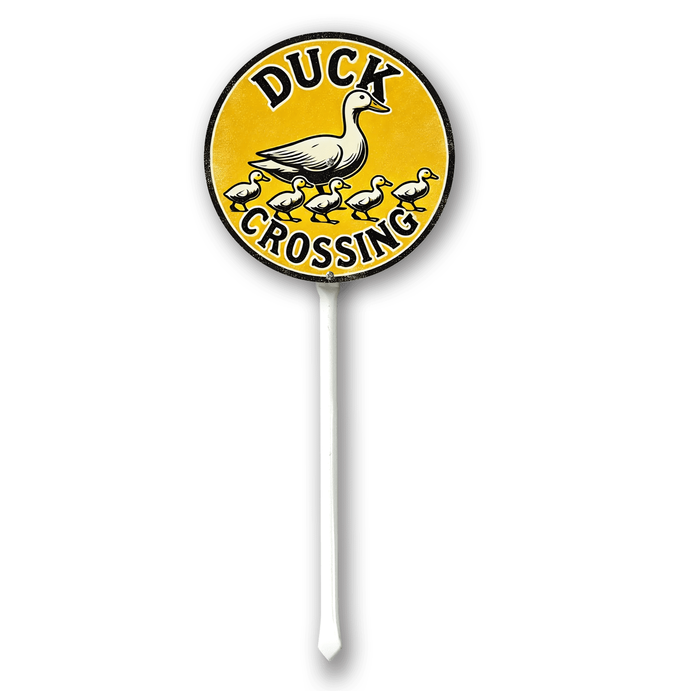 Eveokoki Duck Crossing Sign With Stake For Neighborhoods Yard Farm ...
