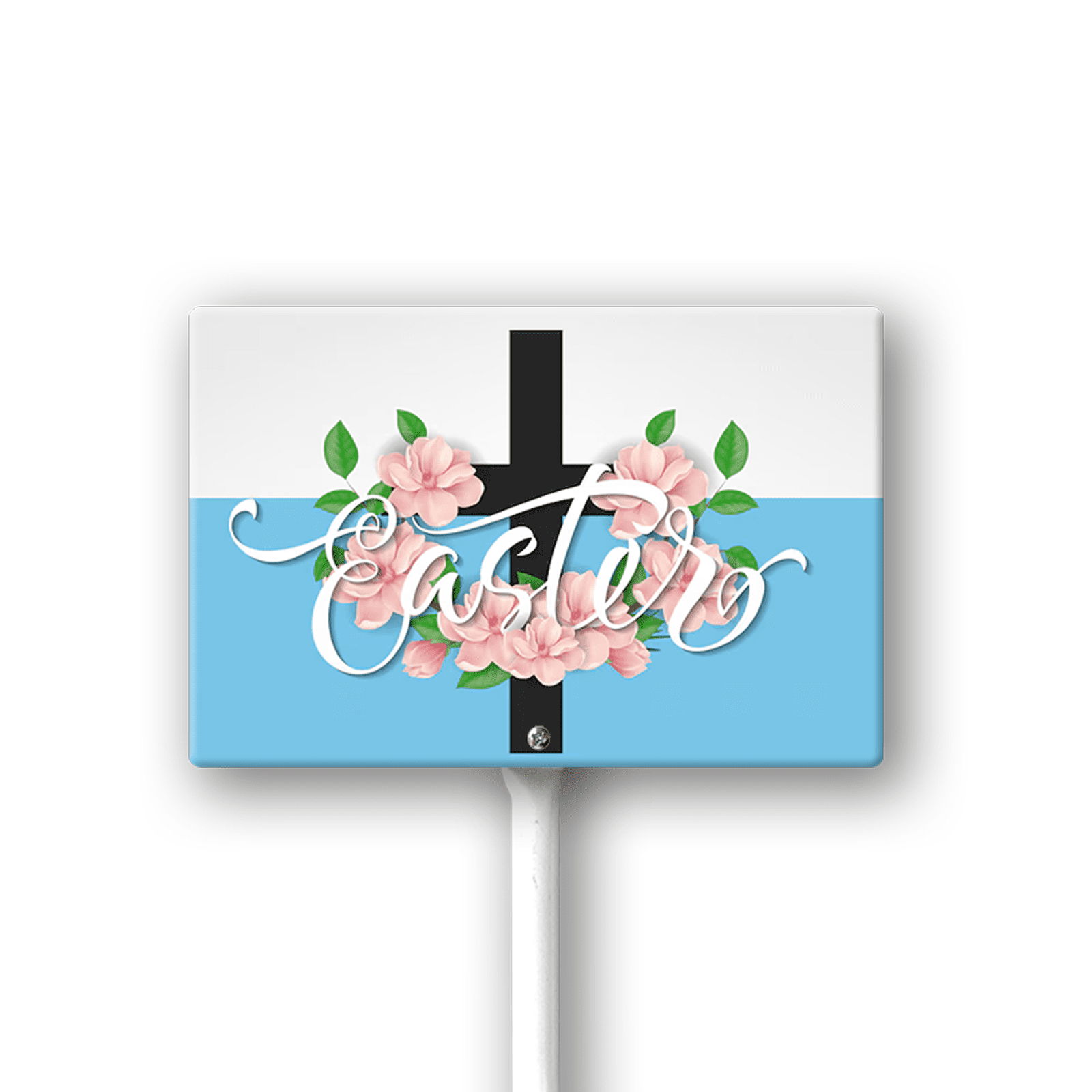 Eveokoki Easter He is Risen Yard Signs with Metal Stakes Outdoor ...