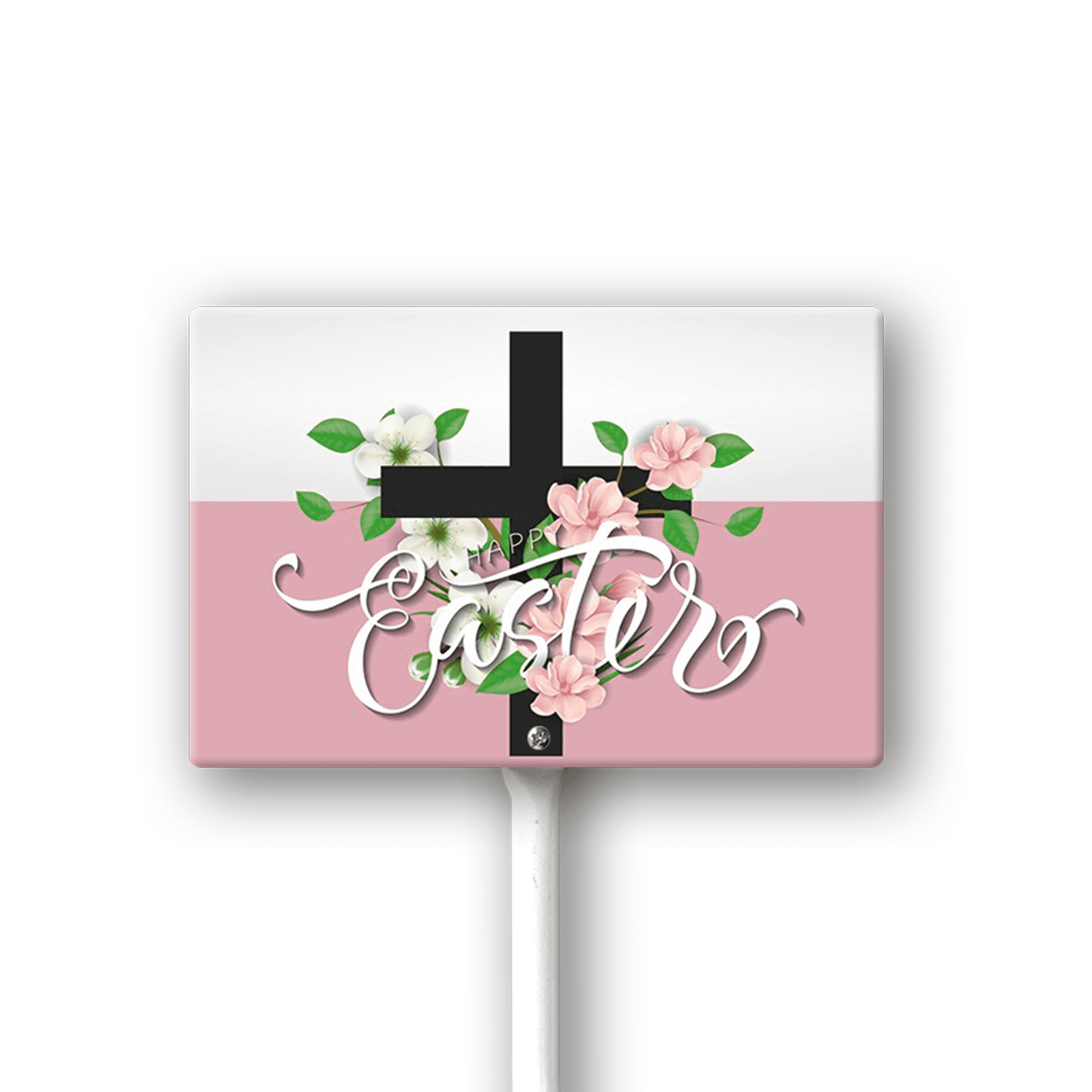 Eveokoki Easter He is Risen Yard Signs with Metal Stakes Outdoor ...