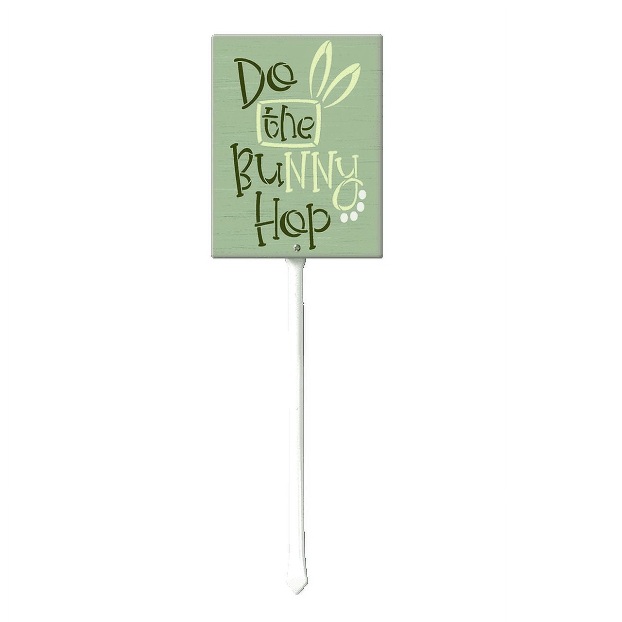 Eveokoki Easter Yard Signs Decorations Outdoor Do The Bunny Hop Yard ...