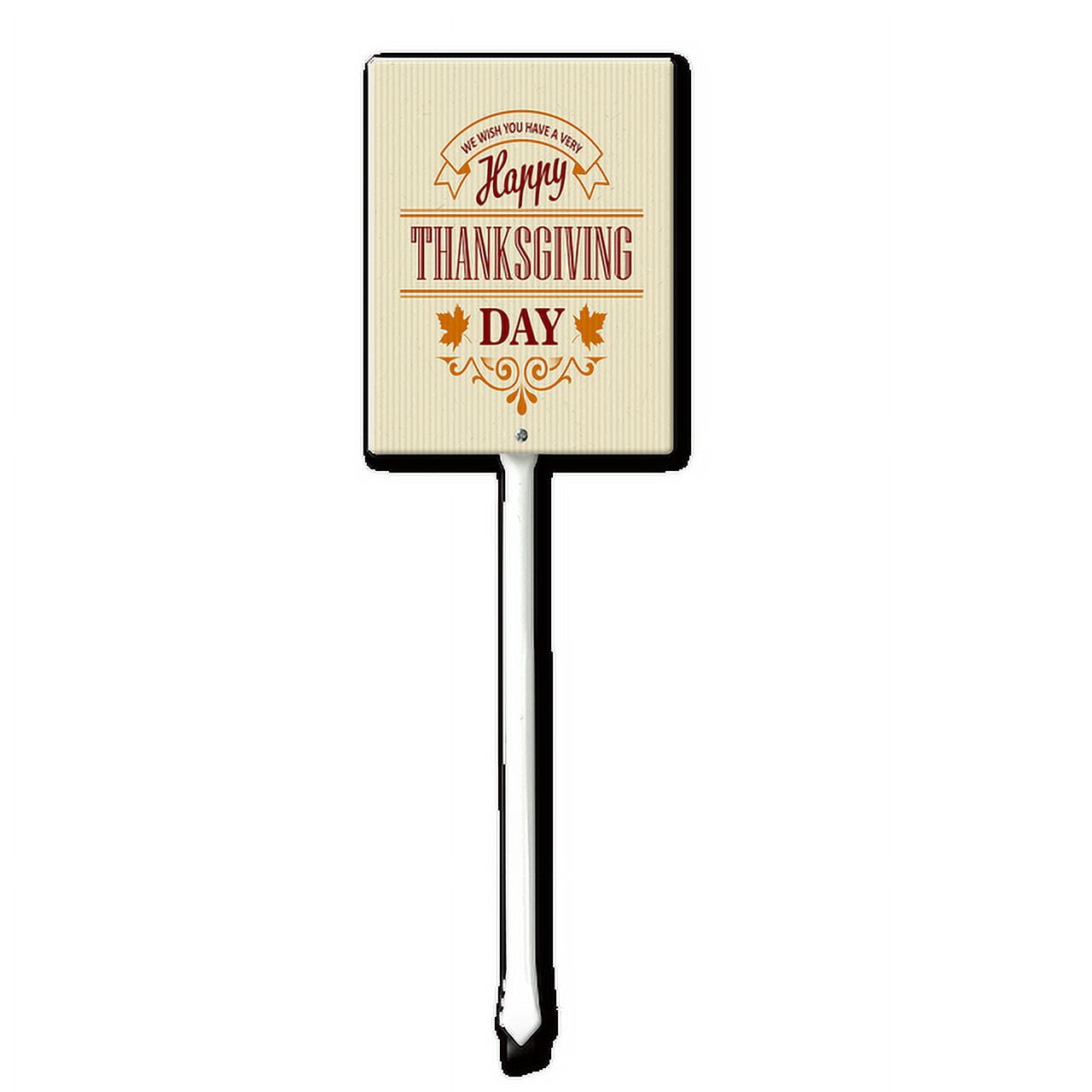 Eveokoki Fall Harvest Aluminum Happy Thanksgiving Day Stakes Yard ...