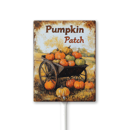 Eveokoki Fall Yard Decorations Outdoor Aluminum Pumpkin Patch Garden ...