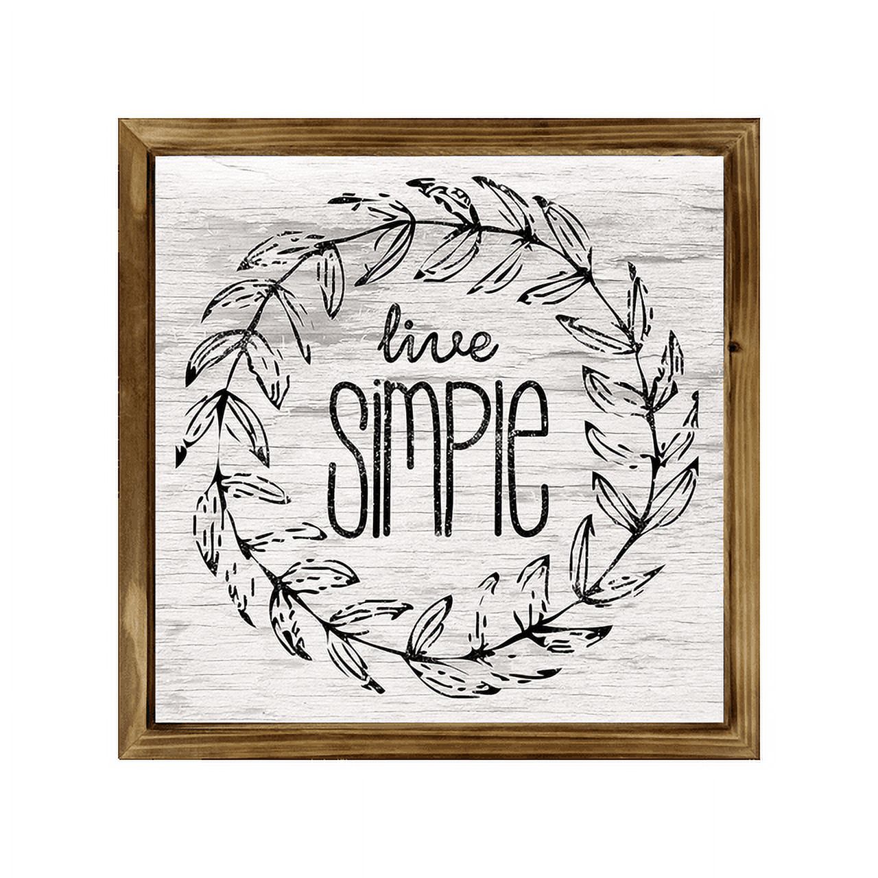Eveokoki Farmhouse Decor - Modern Rustic Wall Art Home Decor - Live ...