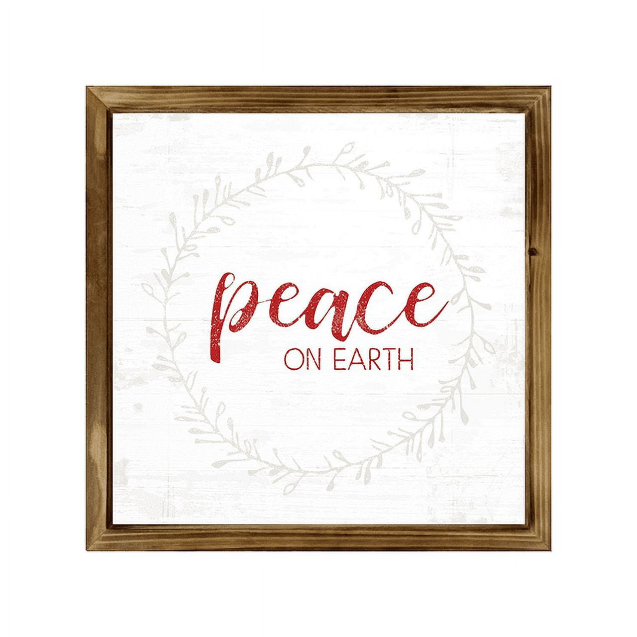 Eveokoki Farmhouse Decor - Modern Rustic Wall Art Home Decor - Peace On ...