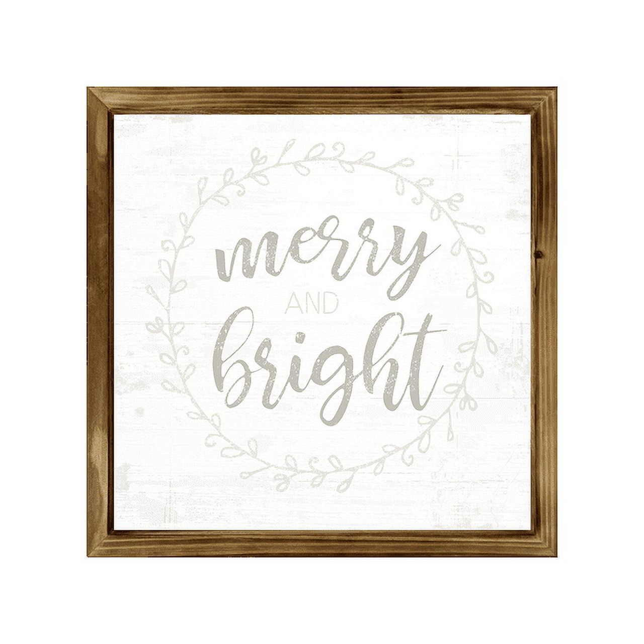 Eveokoki Farmhouse Decor - Modern Rustic Wall Art Home Decor - Merry ...