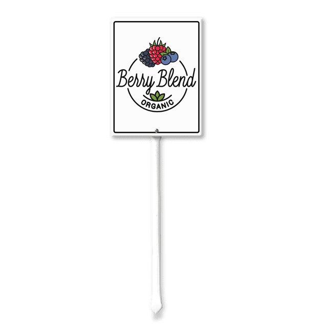 Eveokoki Fruit Signs For Garden With Stake Berry Blend Yard Sign ...