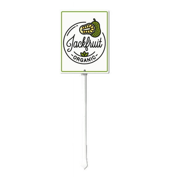 Eveokoki Fruit Signs For Garden With Stake Jackfruit Yard Sign ...