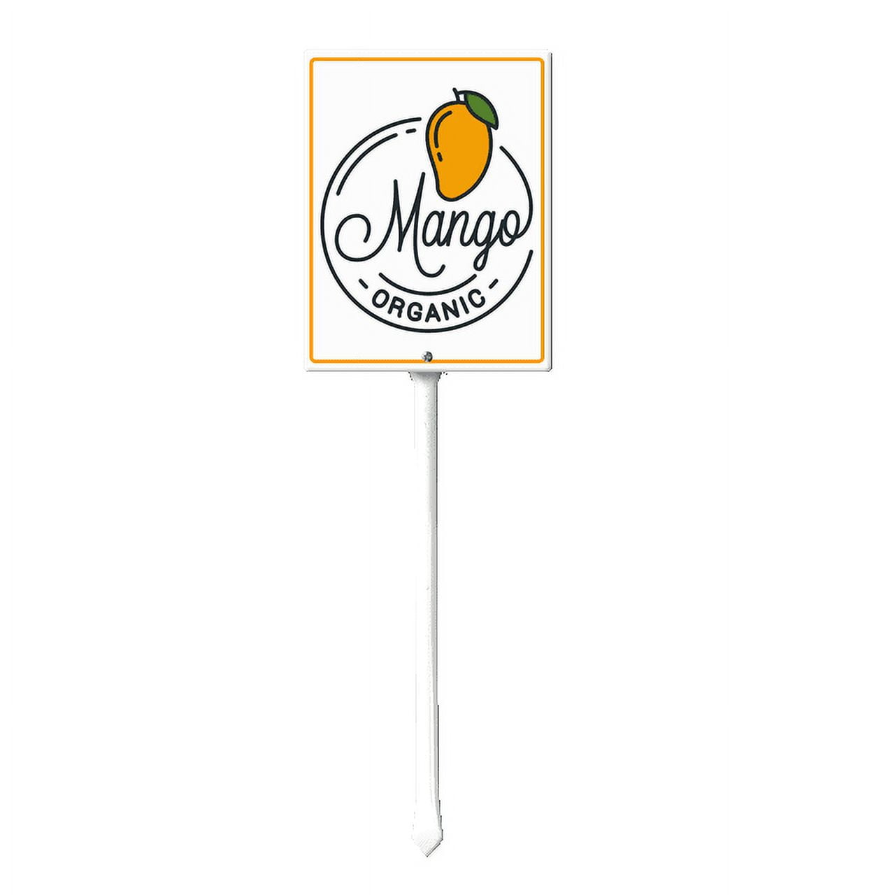 Eveokoki Fruit Signs For Garden With Stake Mango Yard Sign Vegetable ...
