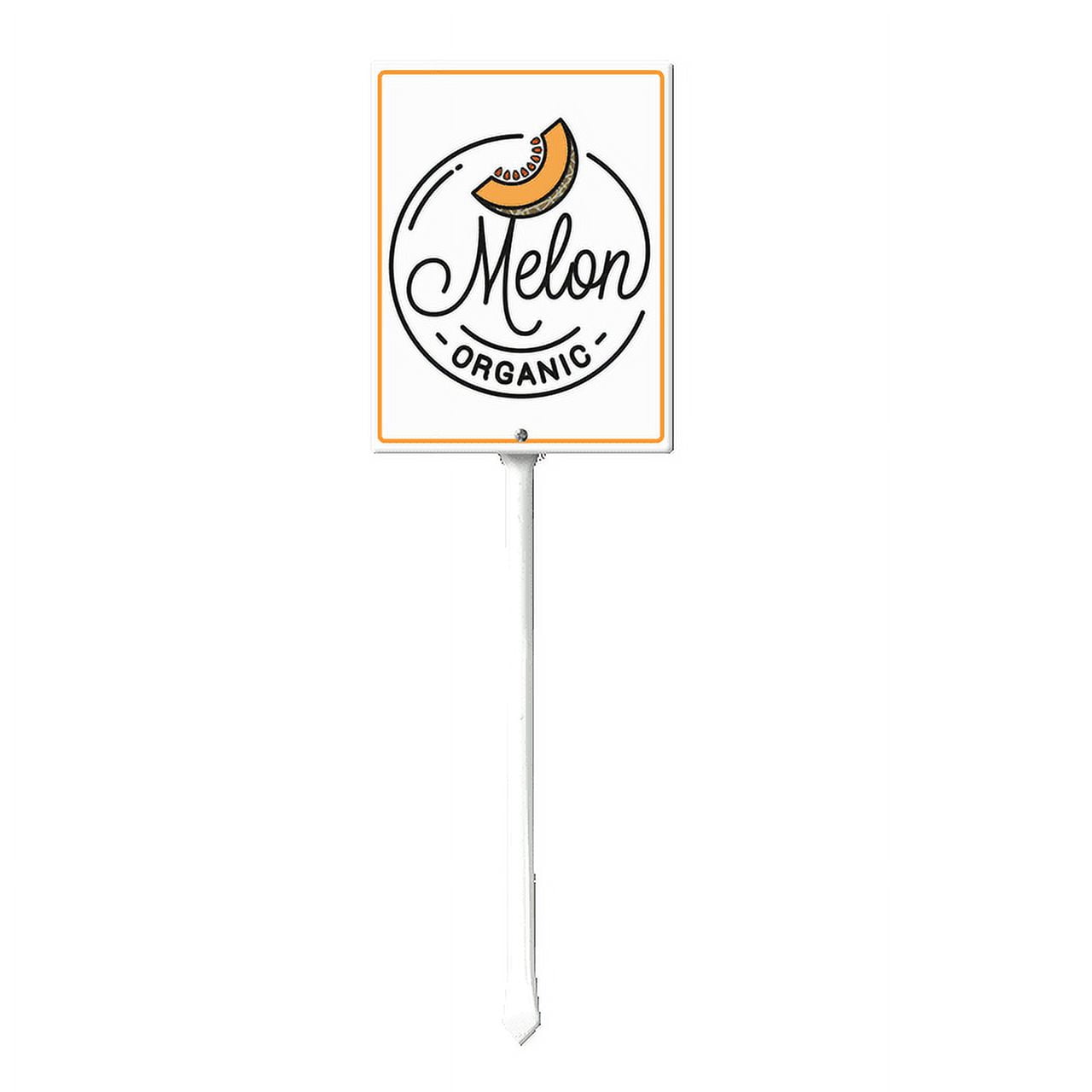 Eveokoki Fruit Signs For Garden With Stake Melon Yard Sign Vegetable ...